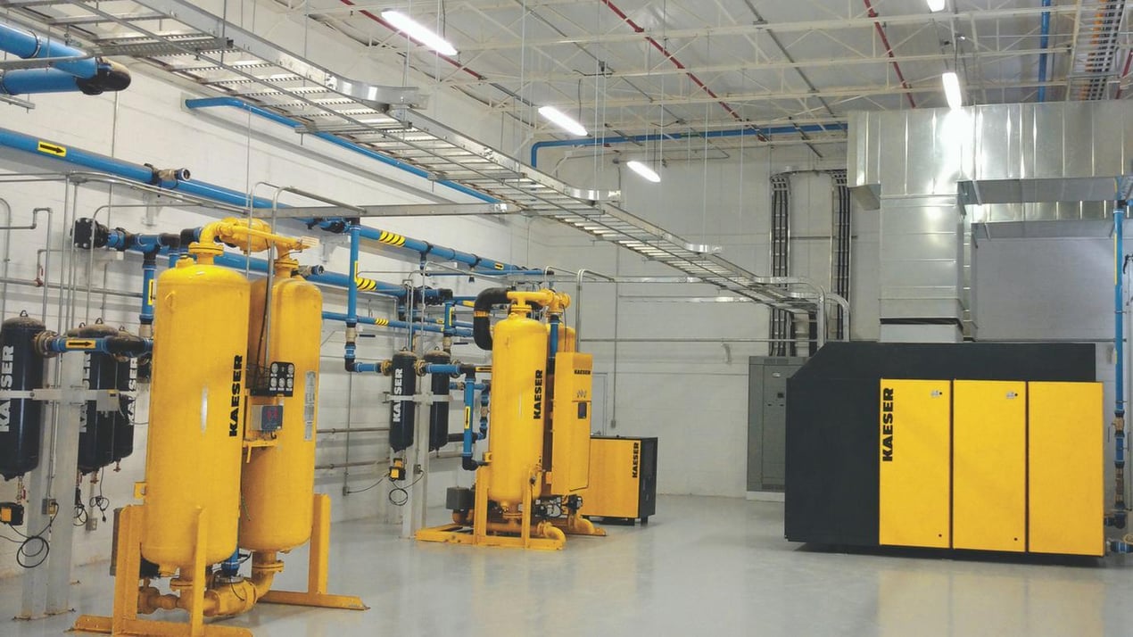 Distribuzione dell'aria compressa: gli elementi per un impianto ottimale